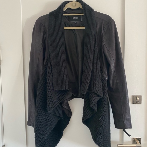 BNCI | Jackets & Coats | Bnci By Blanc Noir Faux Suede Jacket | Poshmark